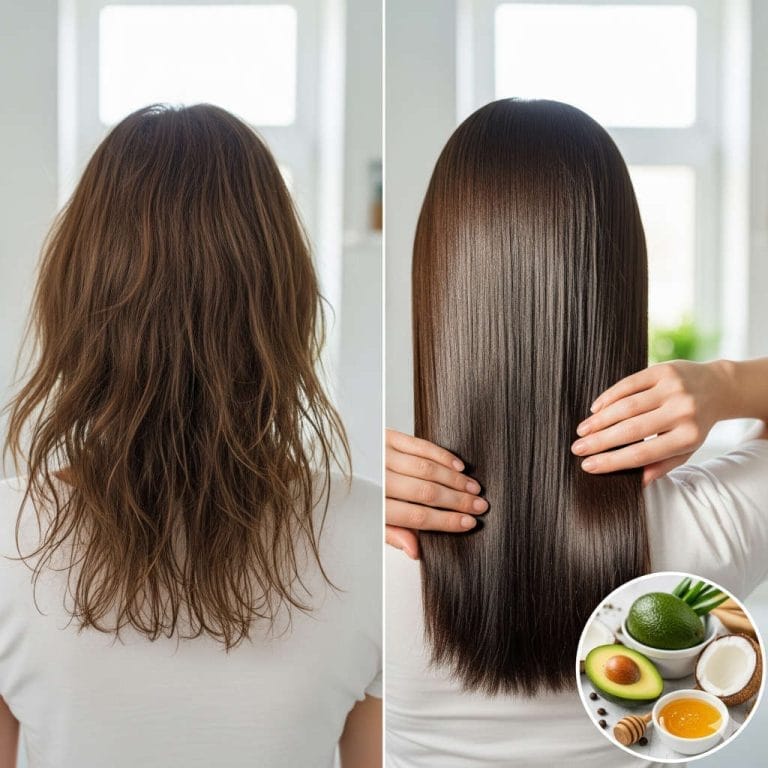 How to Fix Dry and Frizzy Hair Naturally in the UK | Effective Home ...